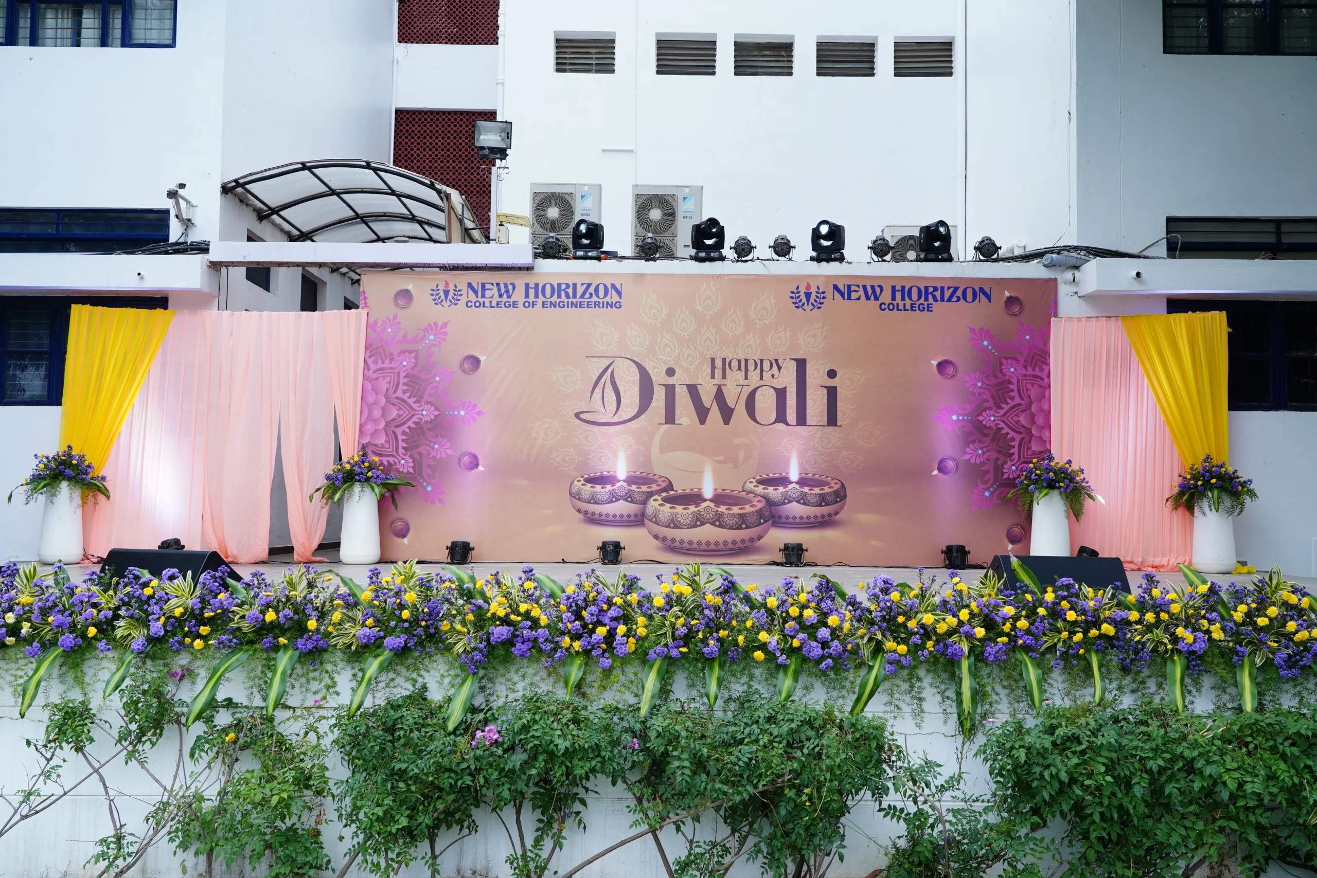 A Report on Diwali Celebration 2021 - New Horizon College of Engineering