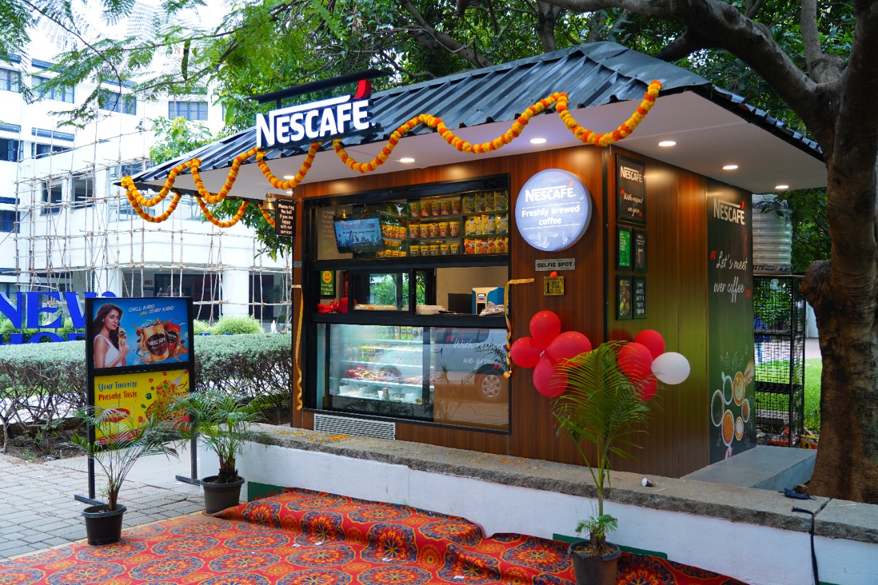 NHCE establishes a Nescafé Kiosk - New Horizon College of Engineering