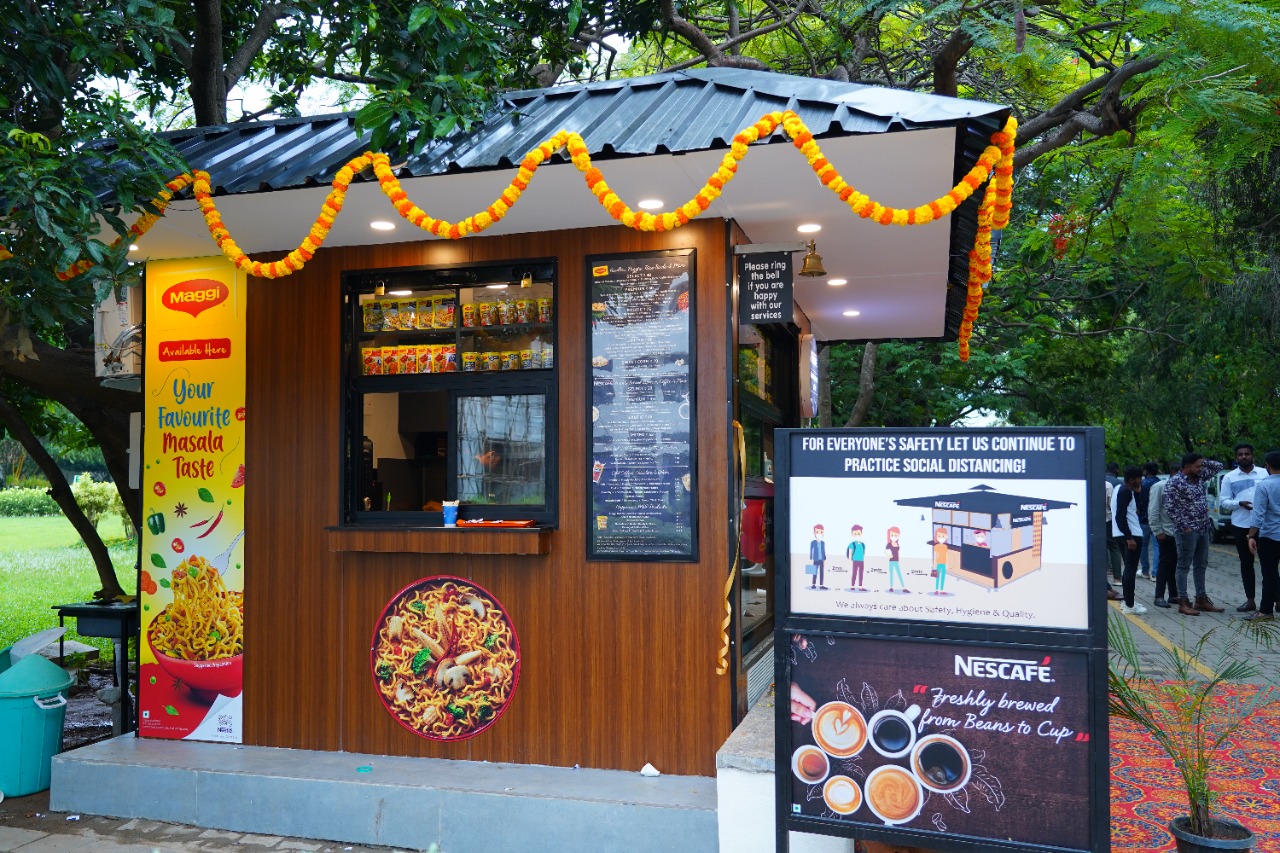 NHCE establishes a Nescafé Kiosk - New Horizon College of Engineering