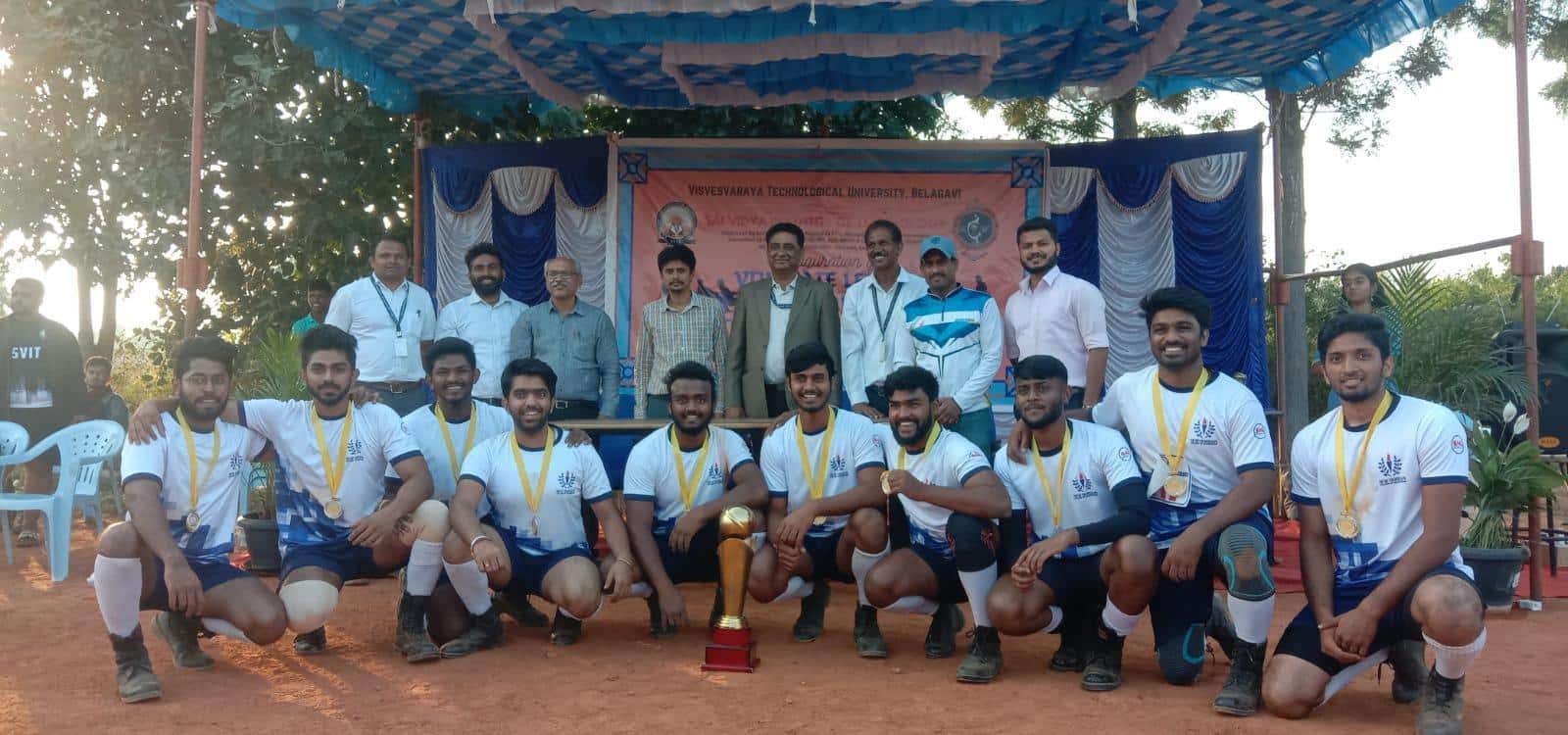 Winners in VTU State Level Tug Of War (men) Championship Held at Sai ...