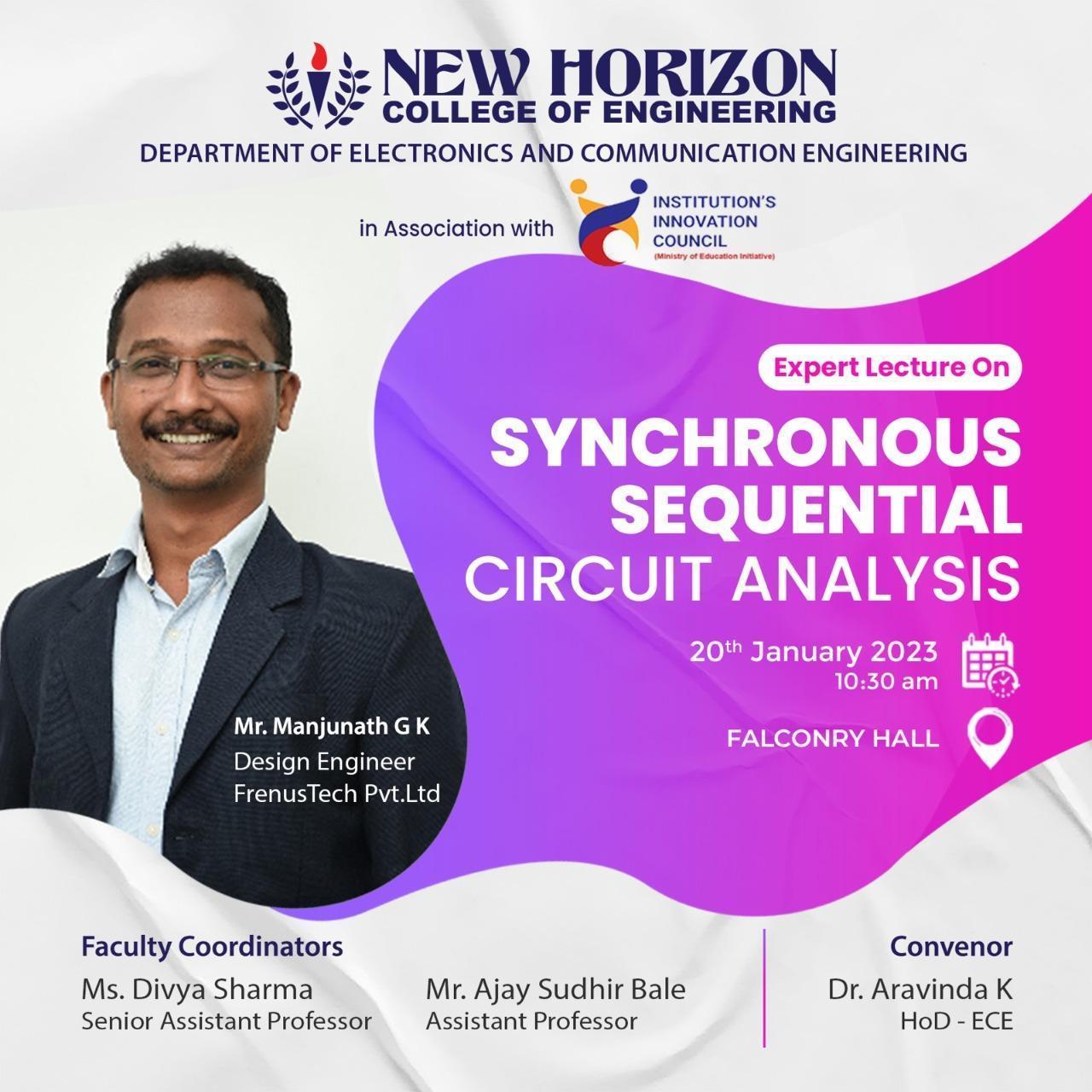 Synchronous Sequential Circuits Expert Lecture