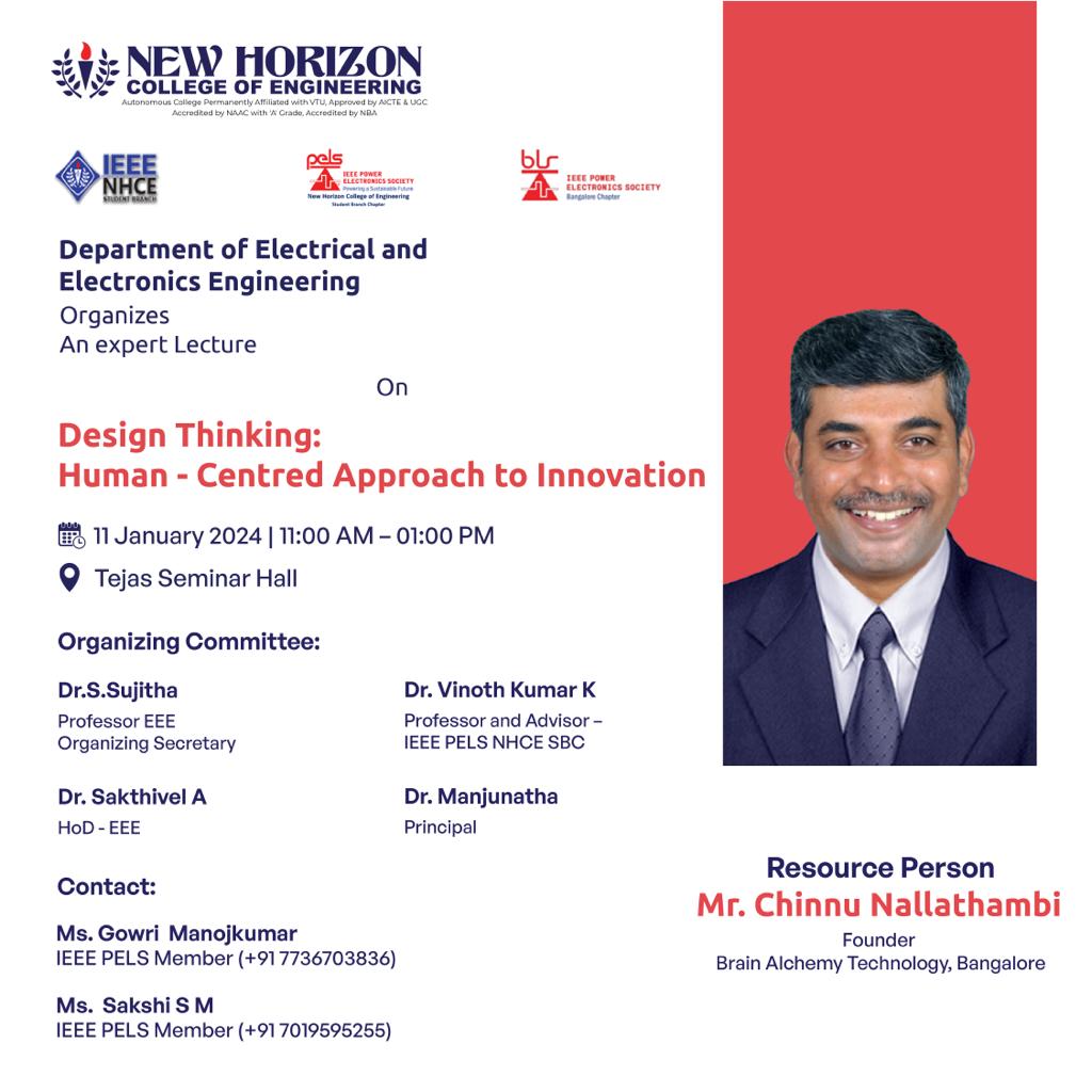 Design Thinking: Human-Centered Innovation at NHCE